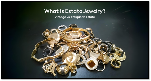 What Is Estate Jewelry? Differences Between Vintage and Antique Jewelry ...